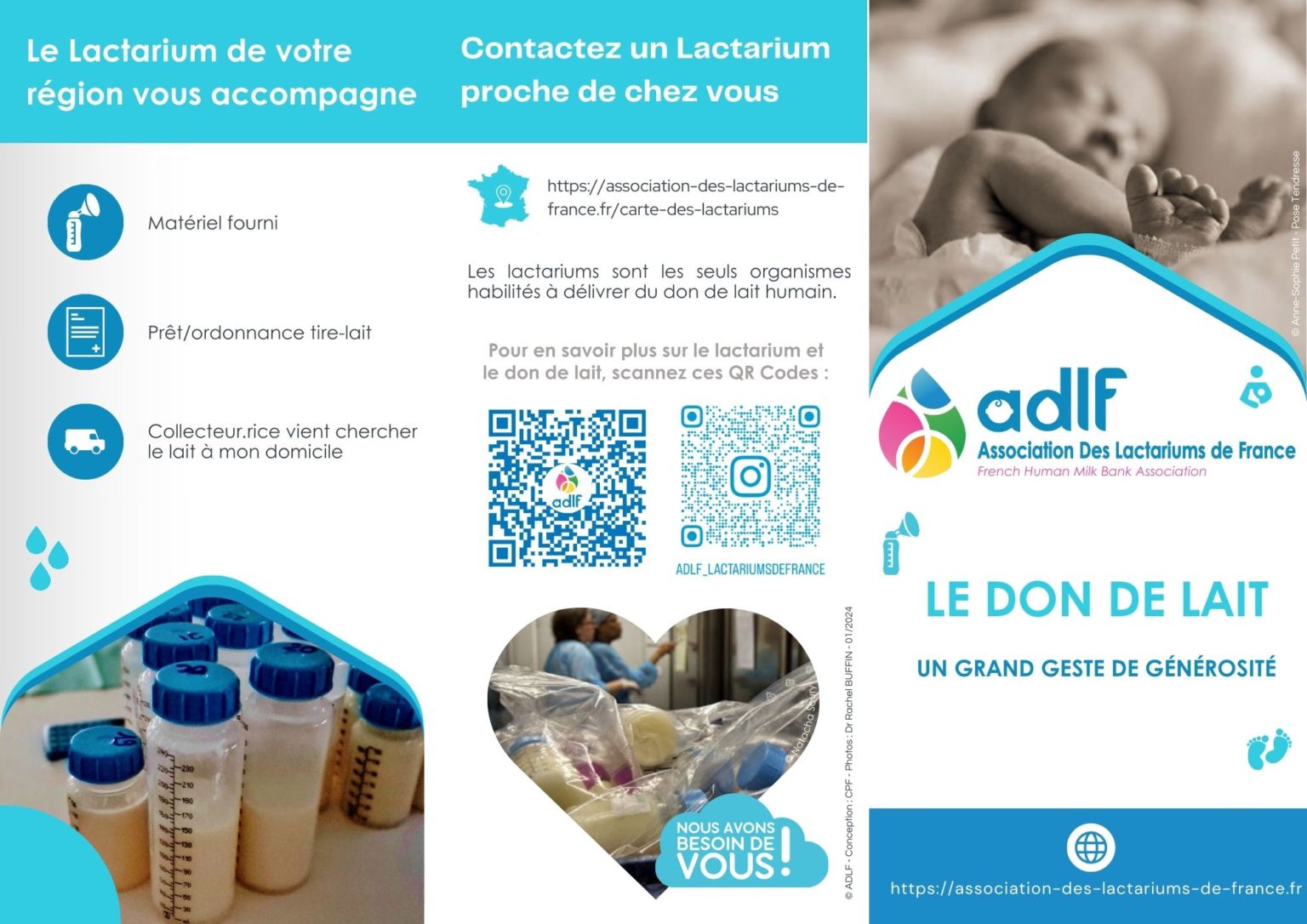 Je souhaite donner mon lait